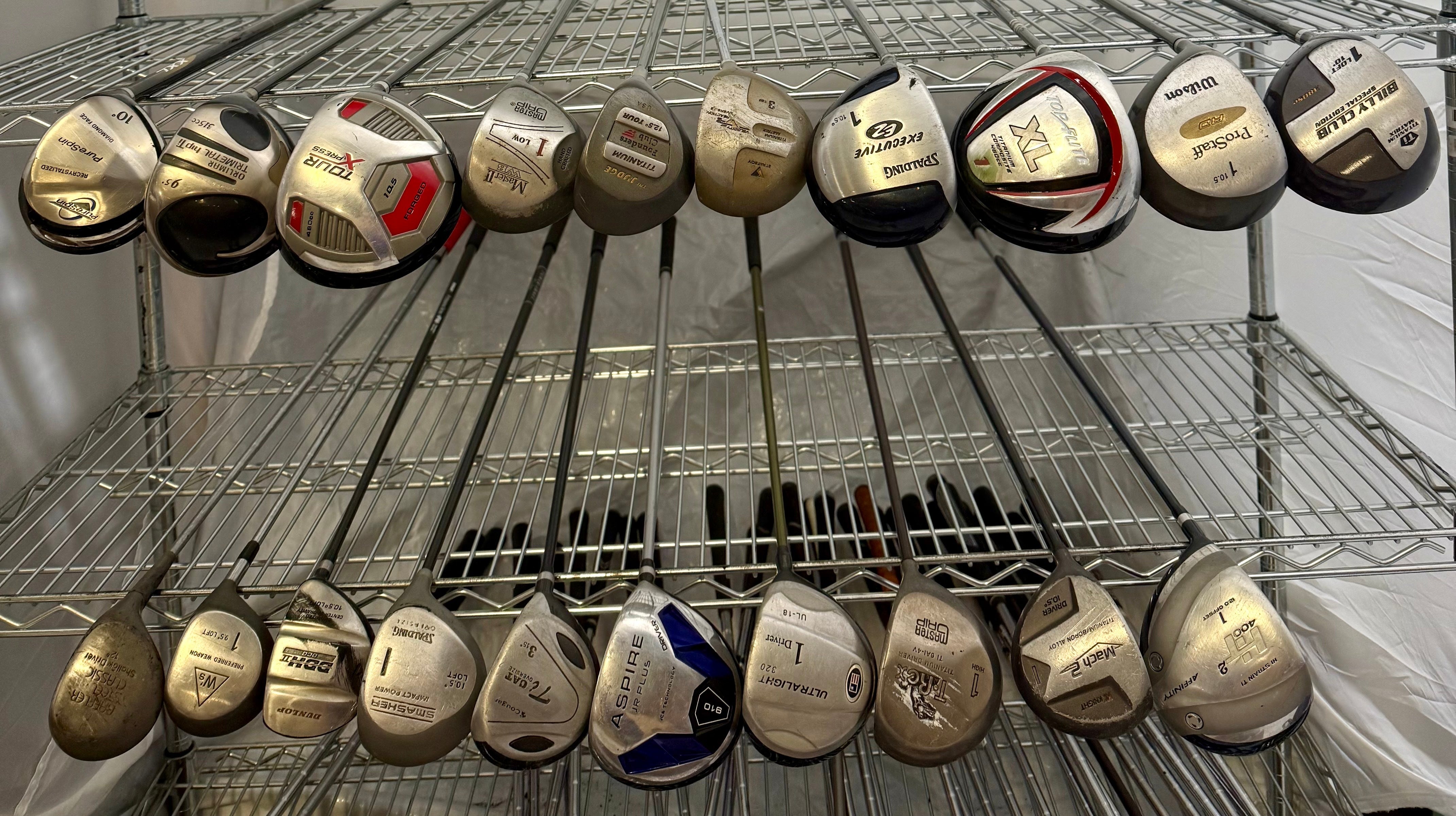 Used Wholesale Lot of Golf Clubs - Assorted Drivers – Next Round