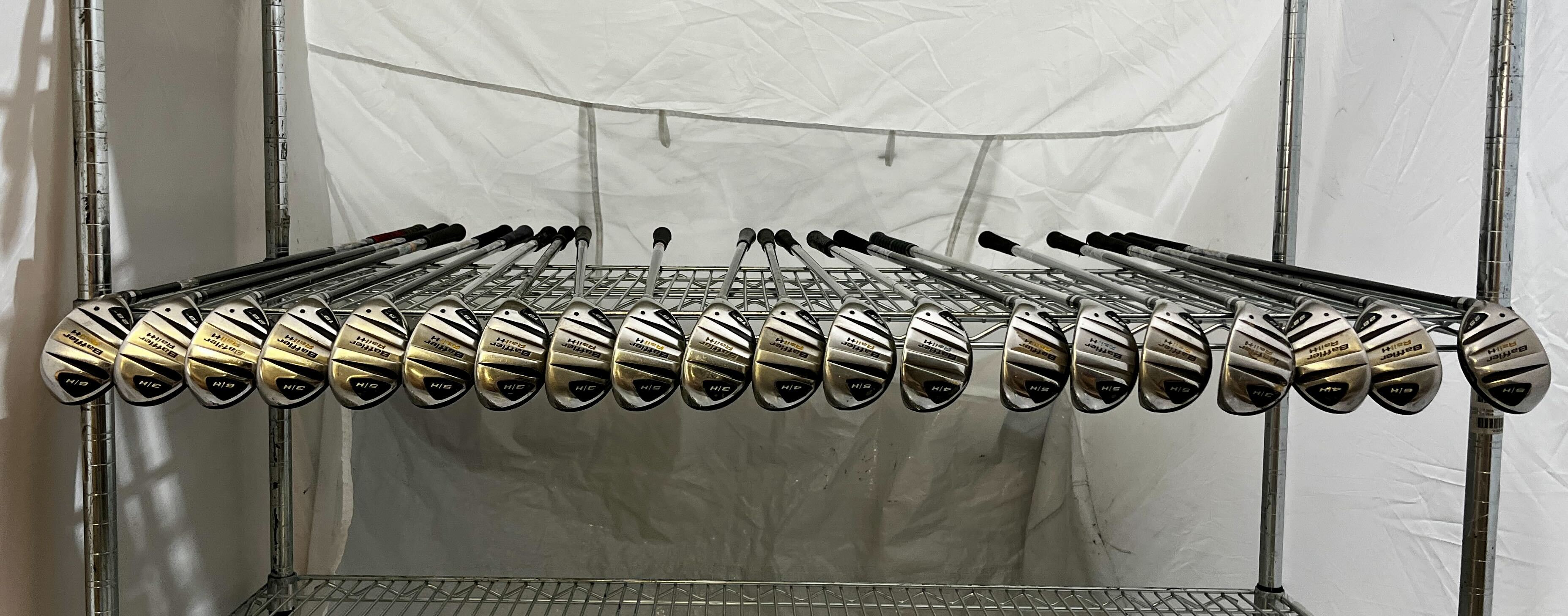 Used Wholesale Lot of Golf Clubs - Baffler Rail H Hybrids – Next Round