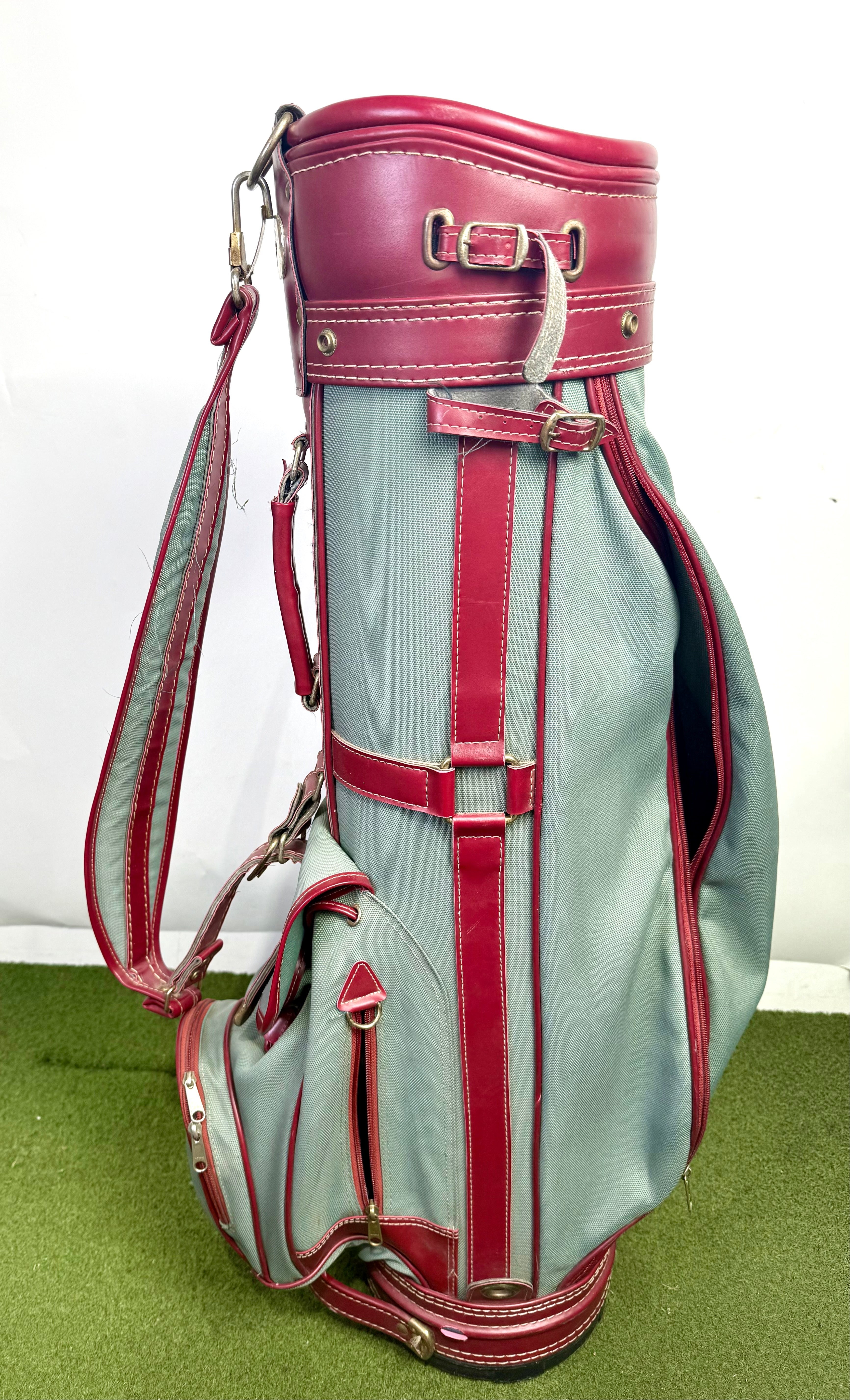 Used Wholesale Lot of Golf Clubs - Green and Red Bag – Next Round
