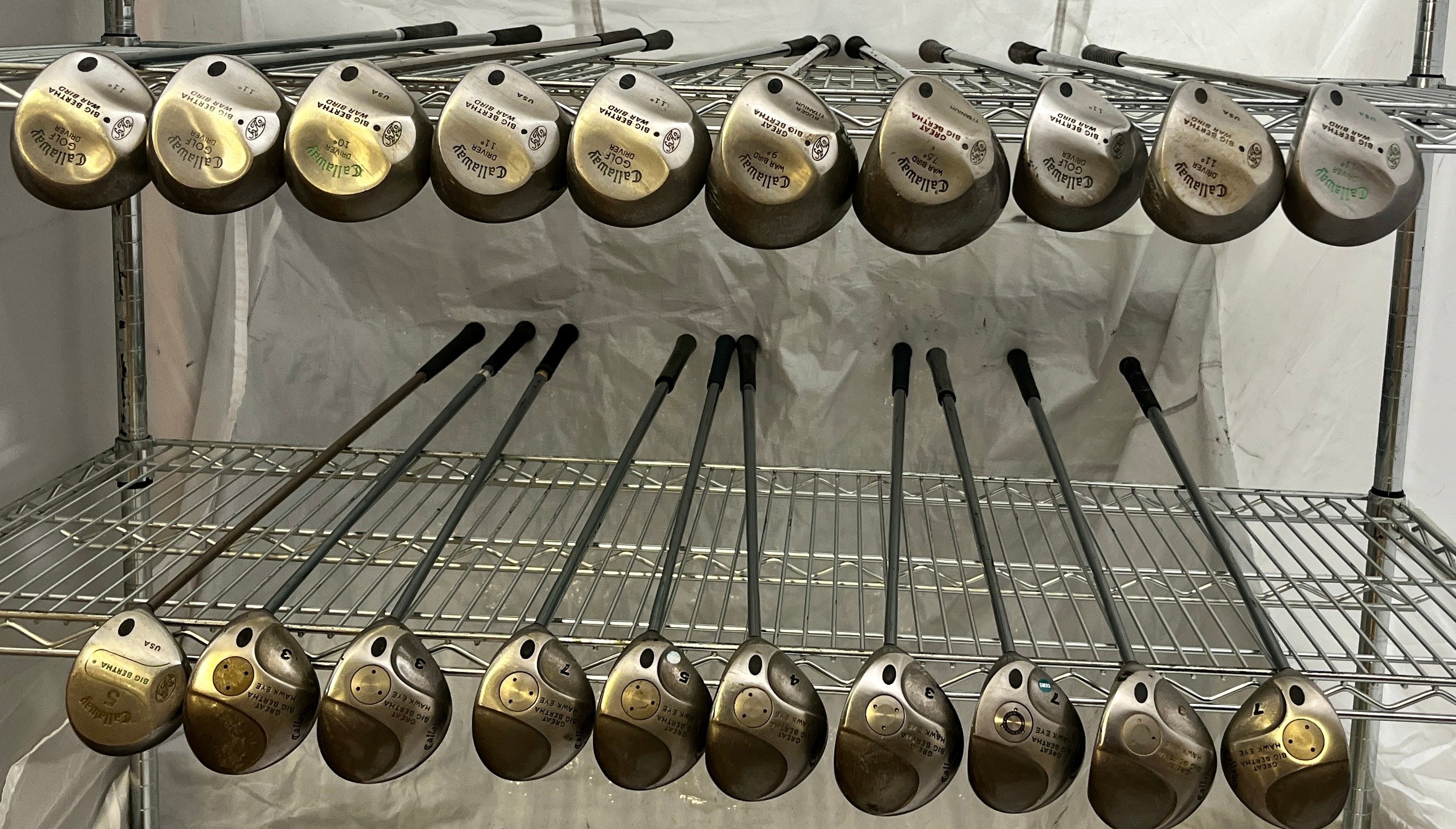 Used Wholesale Lot of Golf Clubs - Mixed Drivers & Fairway Woods – Next ...