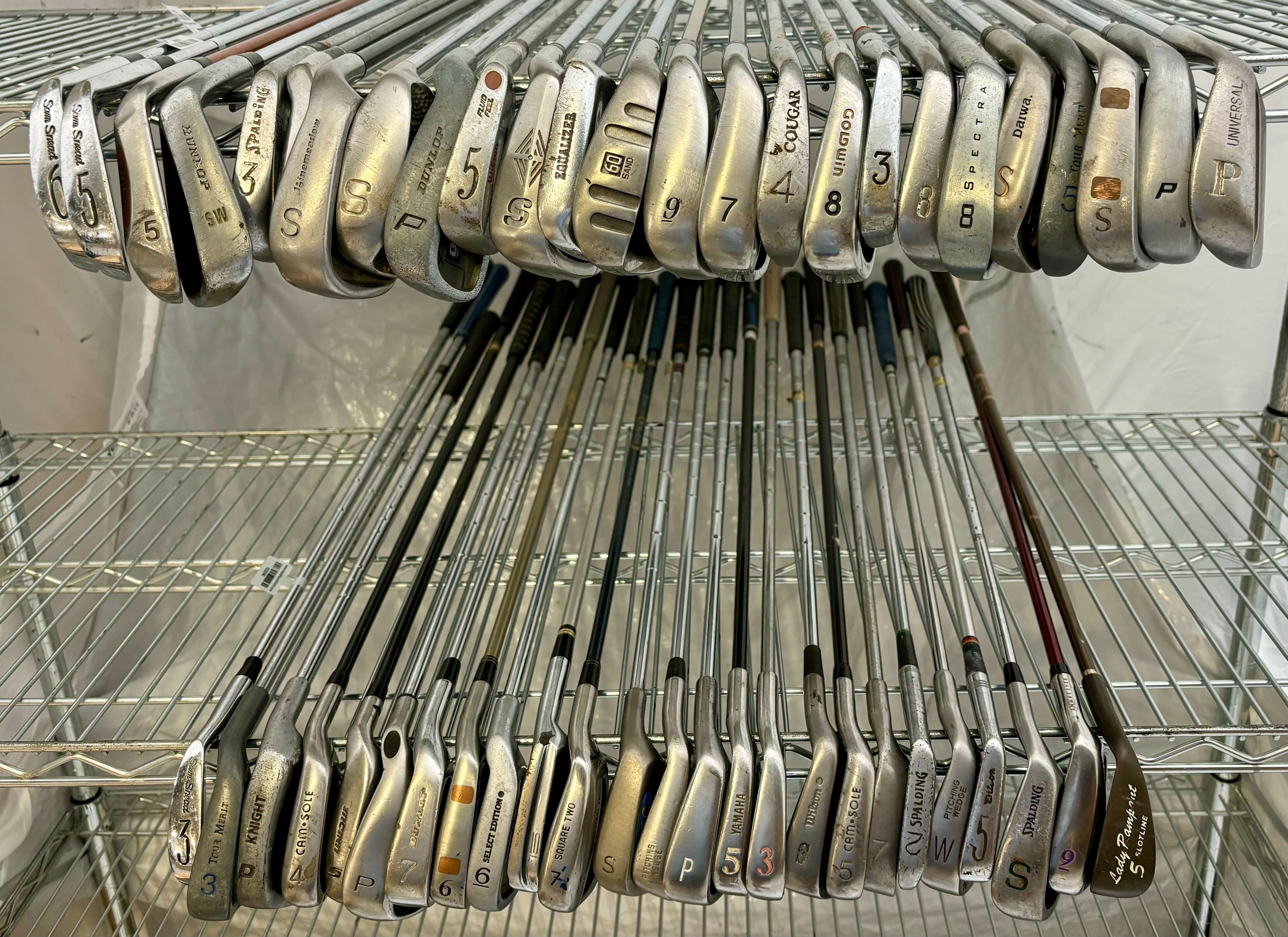 Used Wholesale Lot of Golf Clubs - Assorted Irons and Wedges – Next Round